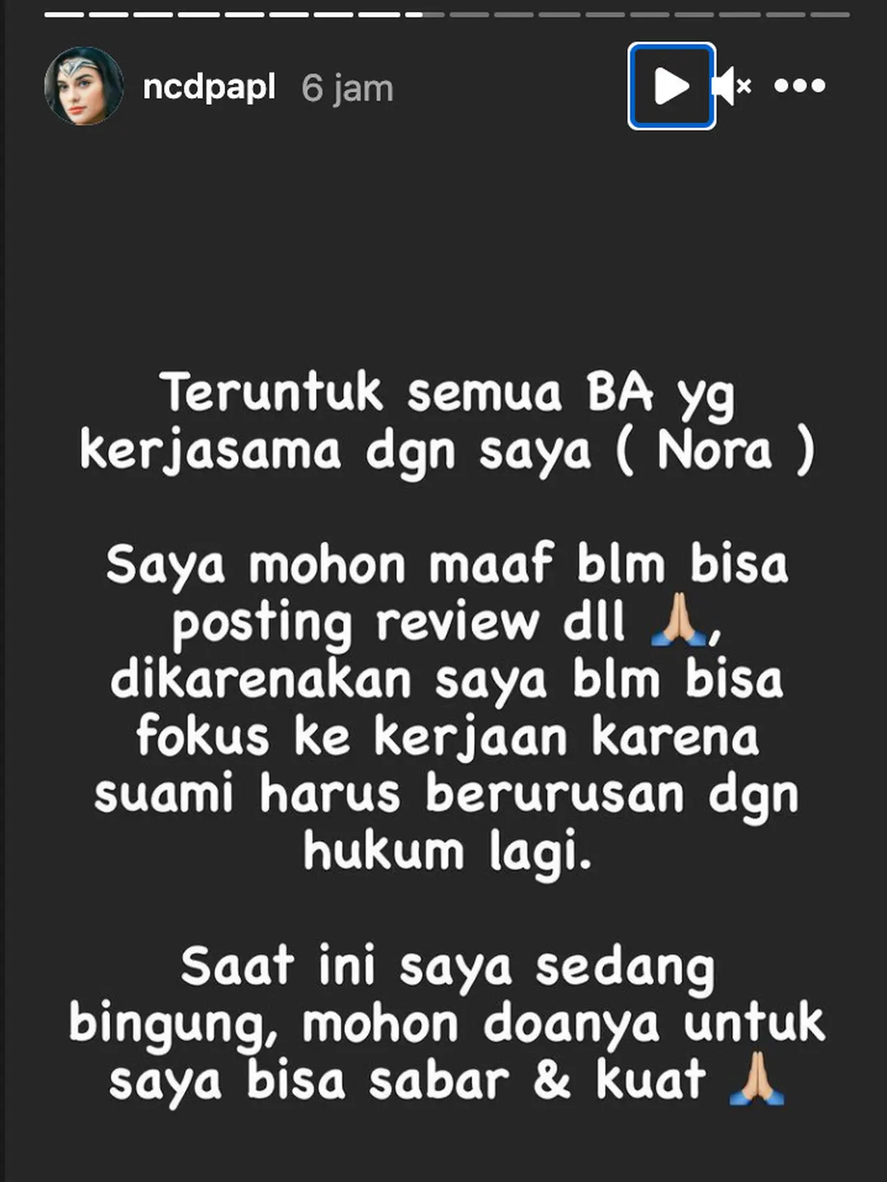 Jerinx SID Jadi Tersangka Lagi, Nora Alexandra Tak Bisa Fokus Kerja dan ...
