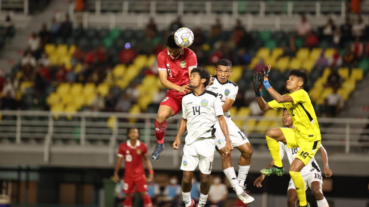 Kualifikasi AFC U-20, Indonesia Cukur Timor Leste - Foto Liputan6.com
