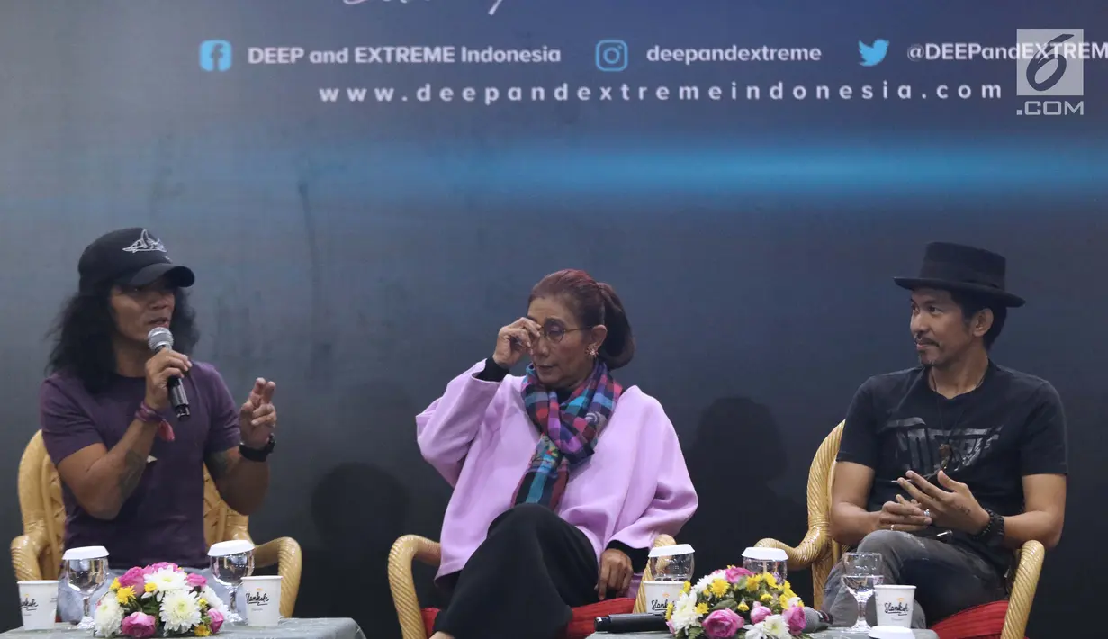 FOTO: Bersama Slank, Menteri Susi Ajak Semua Komponen Bangsa Jaga ...