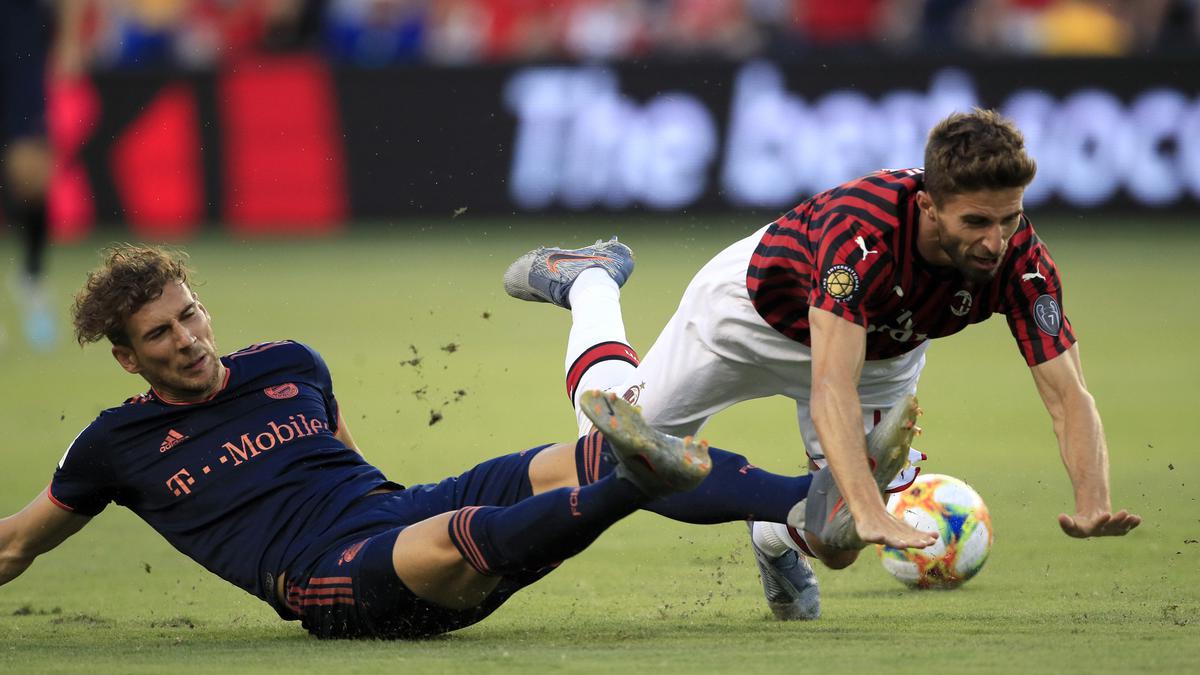 FOTO: AC Milan Kalah dari Bayern Munchen di ICC 2019 - Foto Liputan6.com