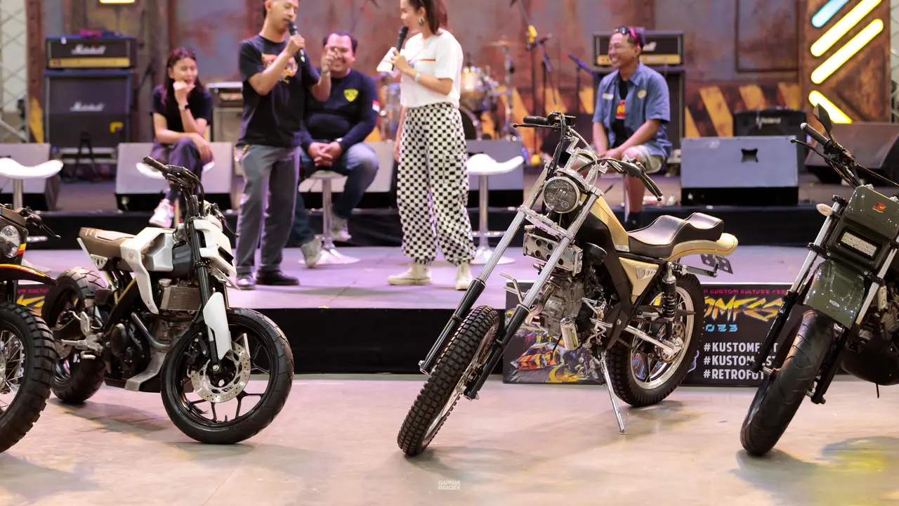 Modifikasi Yamaha XSR 155 Jadi Perhatian di Kustomfest 2023, dari Gaya ...