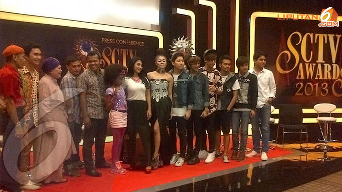 Ini Daftar Pemenang SCTV Awards 2013