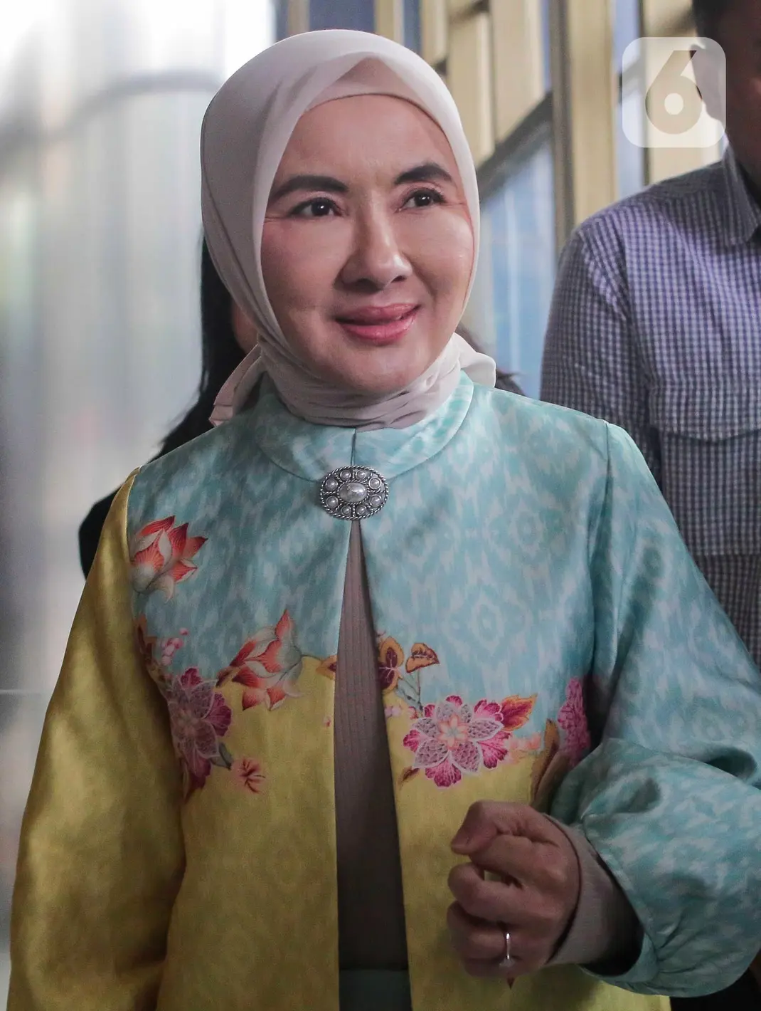 Usai Diperiksa KPK, Mantan Dirut Pertamina Nicke Widyawati Bungkam - Foto Liputan6.com