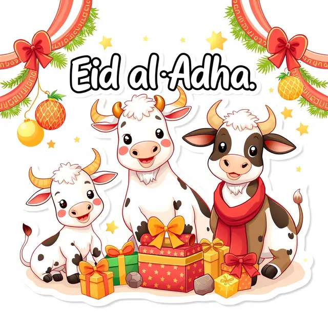 5 Stiker Idul Adha Kekinian untuk Meriahkan Momen Kurbanmu, Menarik dan ...