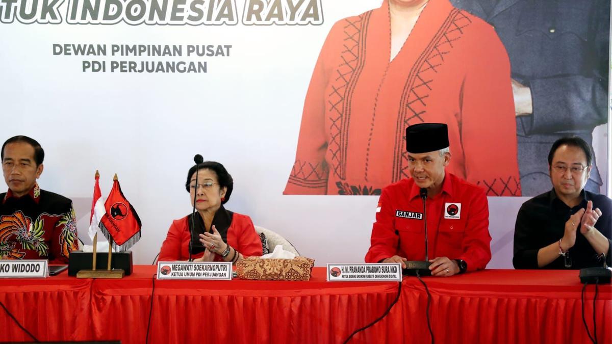 Soal 10 Nama Cawapres, Ganjar Pranowo: yang Tahu Bu Megawati - News Liputan6.com