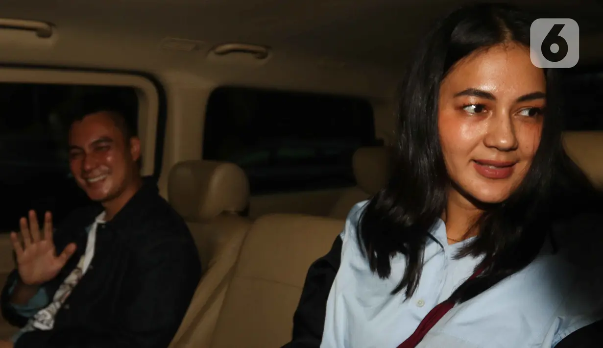 Ekspresi Baim Wong Dan Paula Verhoeven Usai Diperiksa Kasus Prank Kdrt