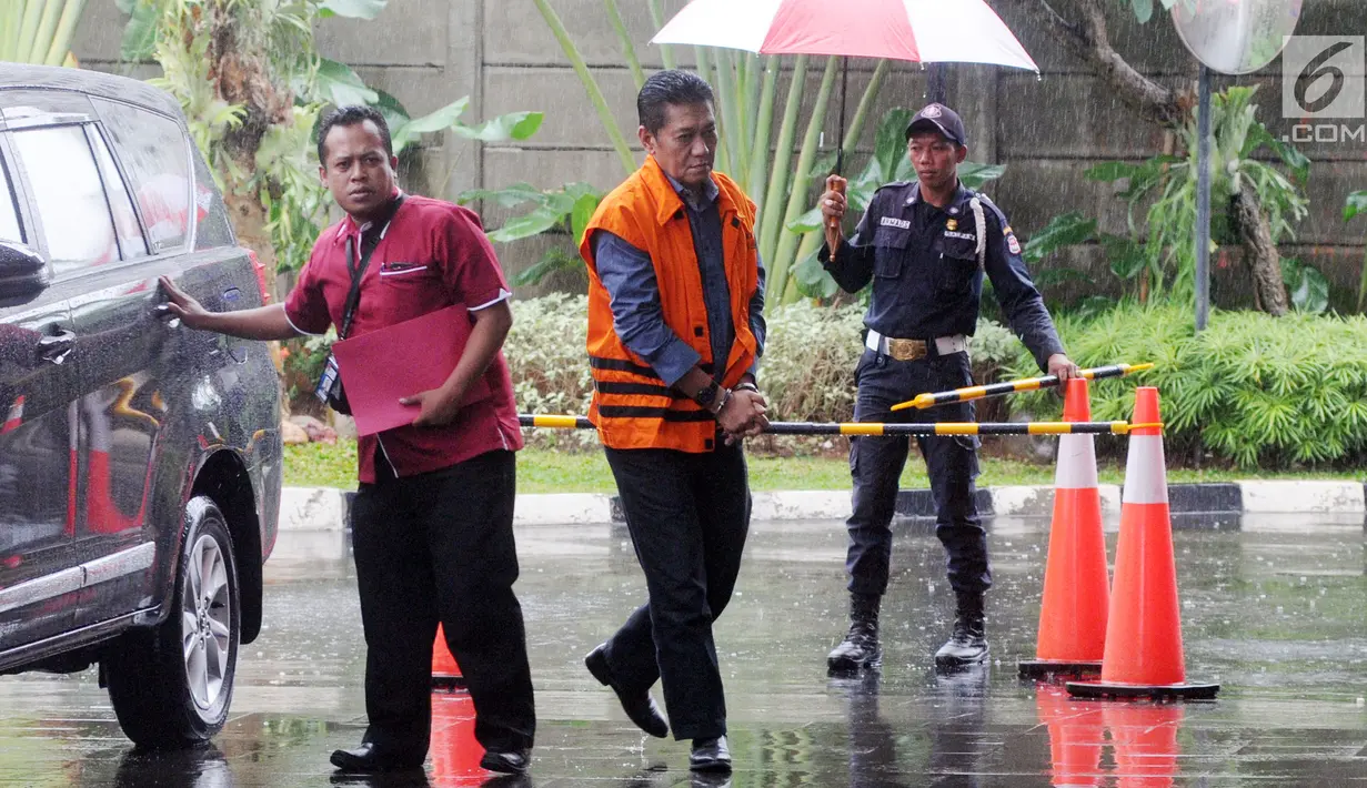 Foto Ekspresi Hakim Pn Jakarta Selatan Jelang Diperiksa Kpk Foto