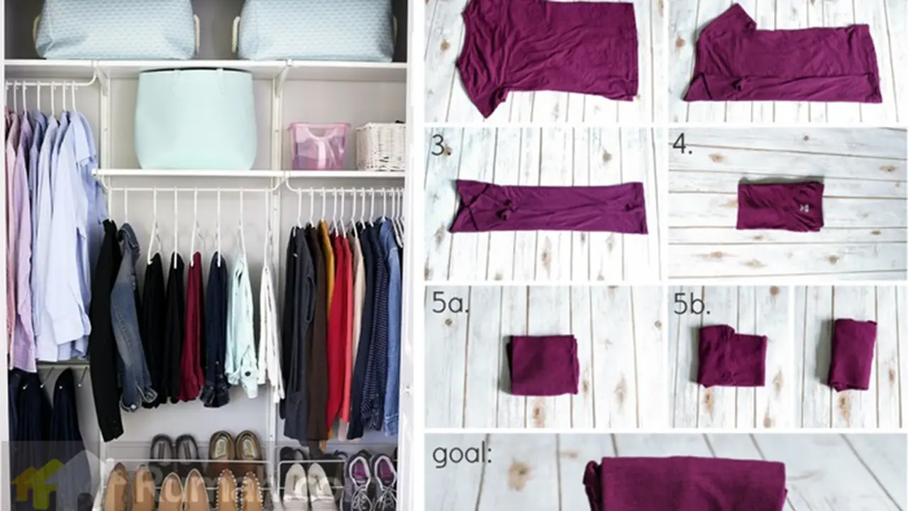 Trik Melipat Baju dengan Cepat dan Tekniknya, Rahasia Lemari Selalu ...