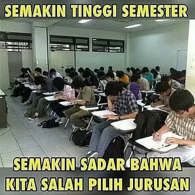 7 Meme Kocak Mahasiswa Salah Masuk Jurusan Ini Tepuk Jidat - Hot ...