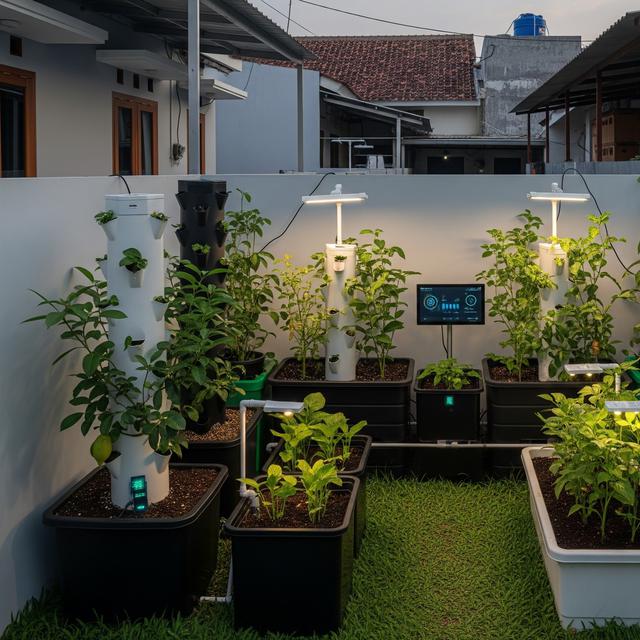 9 Ide Kebun Buah Mini Belakang Rumah Model Urban Farming Modern ...
