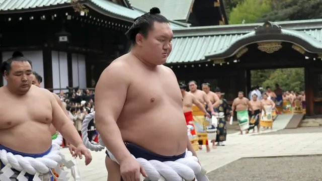 Tiap Tidur Siang Pegulat Sumo Pakai Masker, untuk Apa? - Citizen6 ...