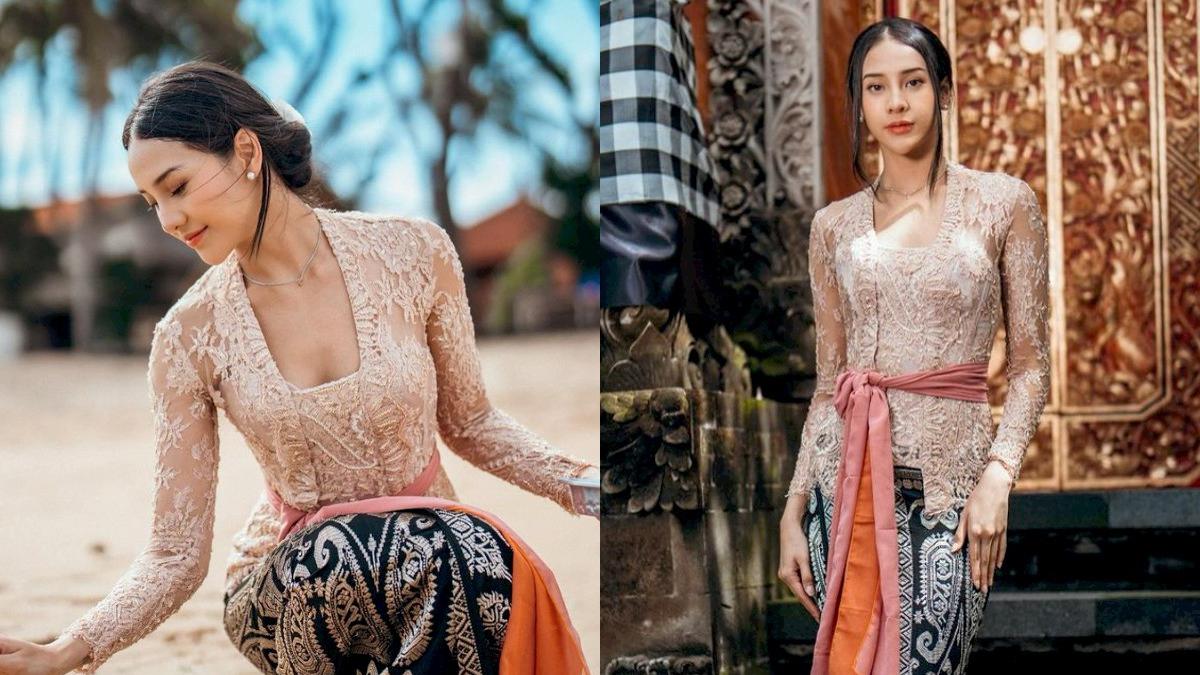6 Pesona Anggun Khas Gadis Bali dari Anya Geraldine dalam Balutan Kebaya - Photo Fimela.com