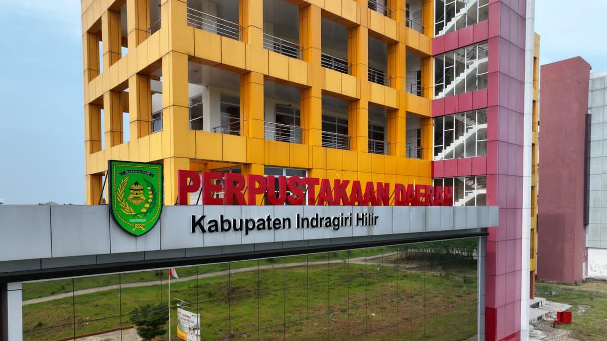 Menengok Perpustakaan Keren di Negeri Hamparan Kelapa Dunia Indragiri ...