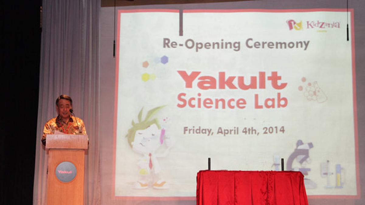 Pembukaan Yakult Science Laboratorium Kidzania, Tempat Belajar dan ...