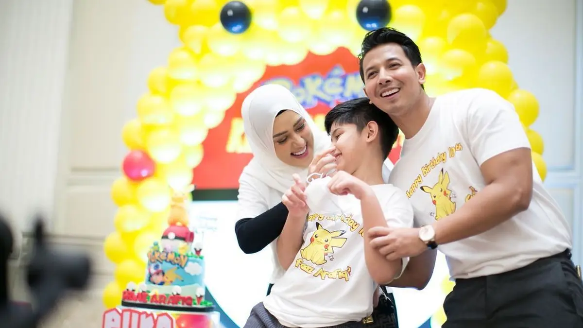 Potret Ultah Meriah King Faaz ke-10, Dipuji Makin Ganteng dan Dihadiri ...