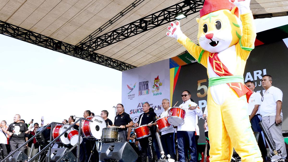 Menpora Resmi Luncurkan Maskot, Logo, dan Tagline PON 2024 Wilayah ...