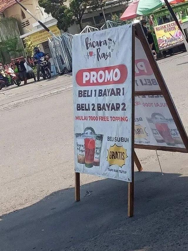 6 Tulisan Promo Ini Bikin Geregetan, Tidak Teliti Bisa Tertipu - Hot ...