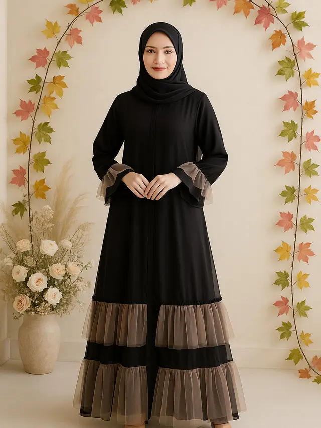 7 Model Abaya Terbaru Kombinasi untuk Acara Formal dan Santai di 2025 ...
