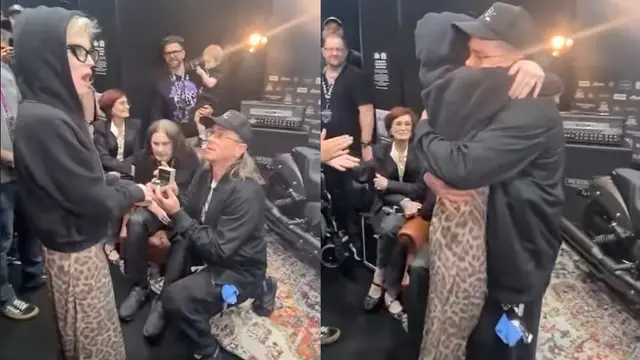 Slipknot's Sid Wilson Proposes to Ozzy Osbourne's Daughter at Black ...