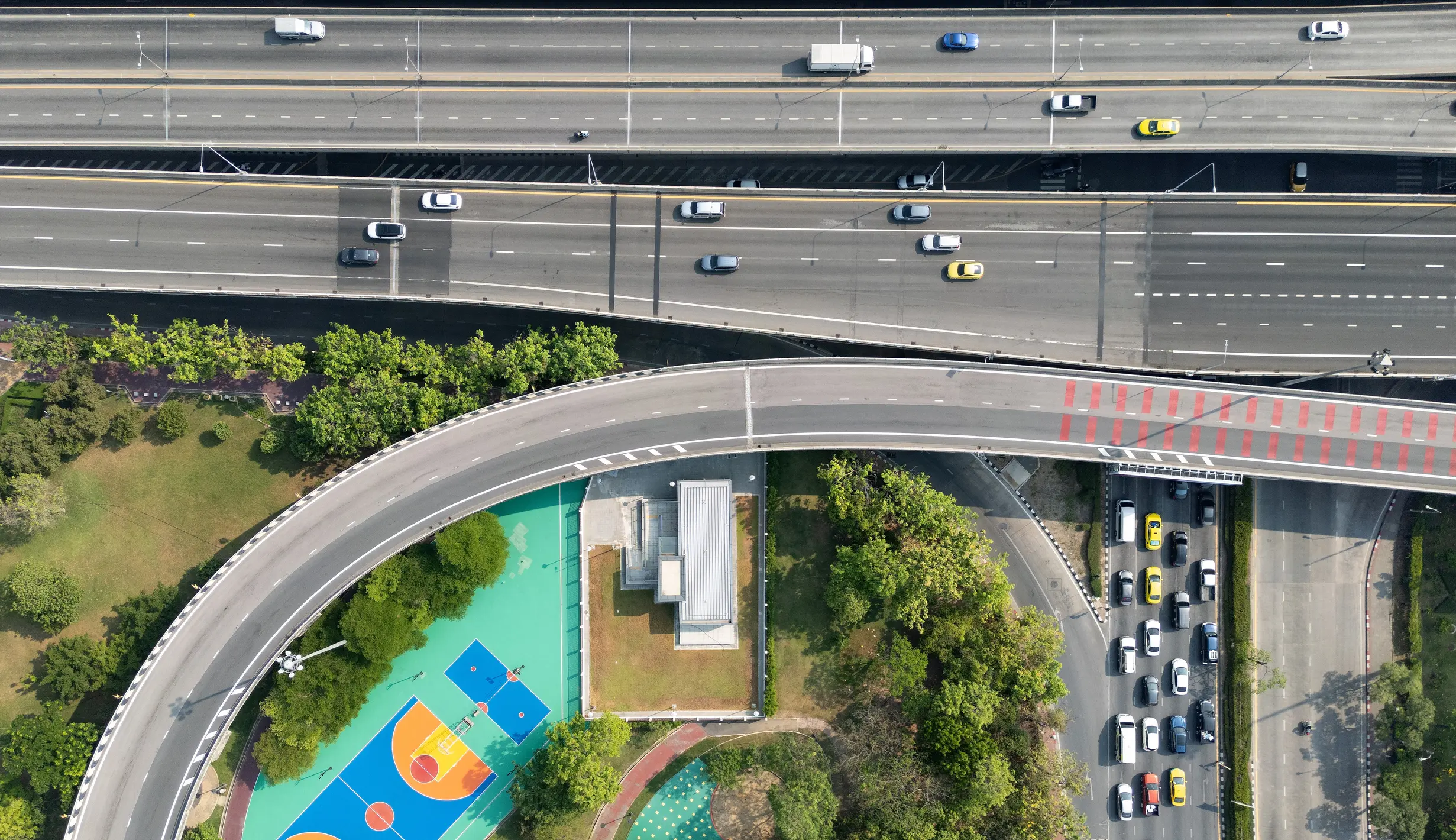 'Taman-taman Kecil' Bermunculan di Jalan Raya Utama Bangkok - Foto ...