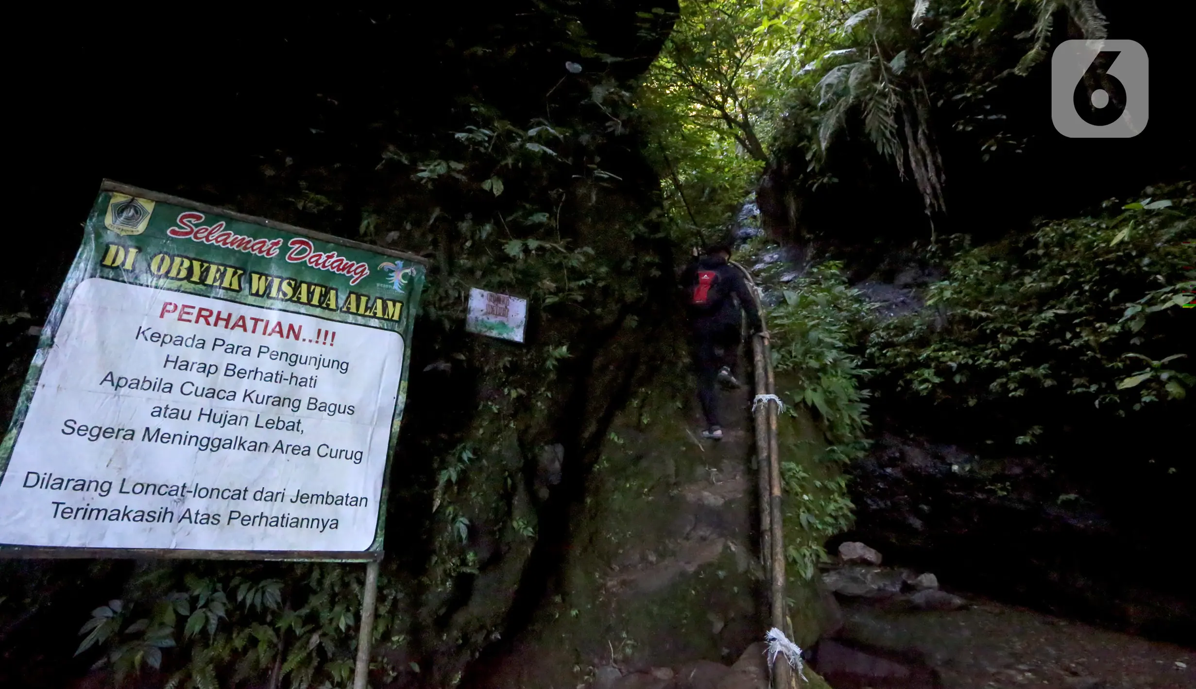 Pesona Keindahan Curug Walet Pamijahan Bogor - Foto Liputan6.com