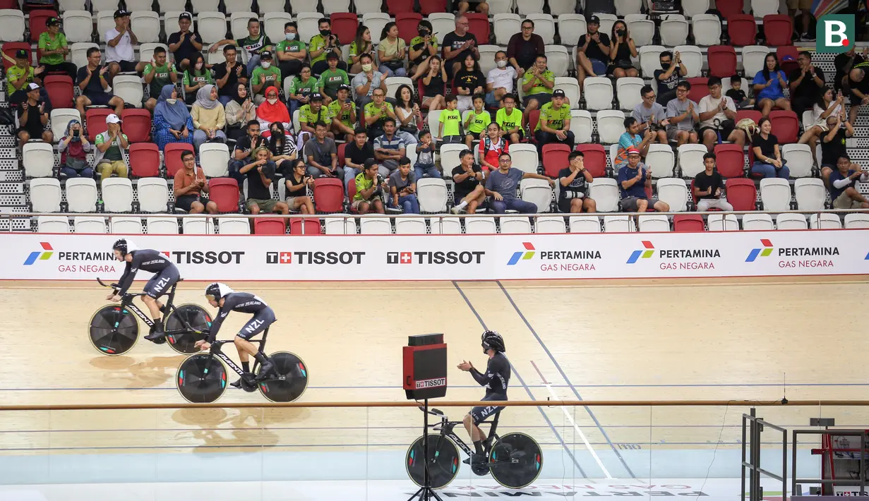 Foto: UCI Track Nations Cup 2023 Dimulai, Tim Balap Sepeda Selandia ...