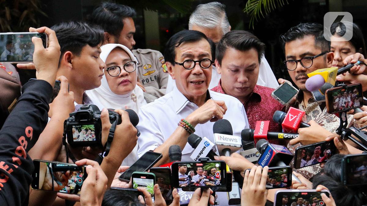 Kasus Harun Masiku, Yasonna: Saya Diperiksa Sebagai Ketua DPP - News Liputan6.com