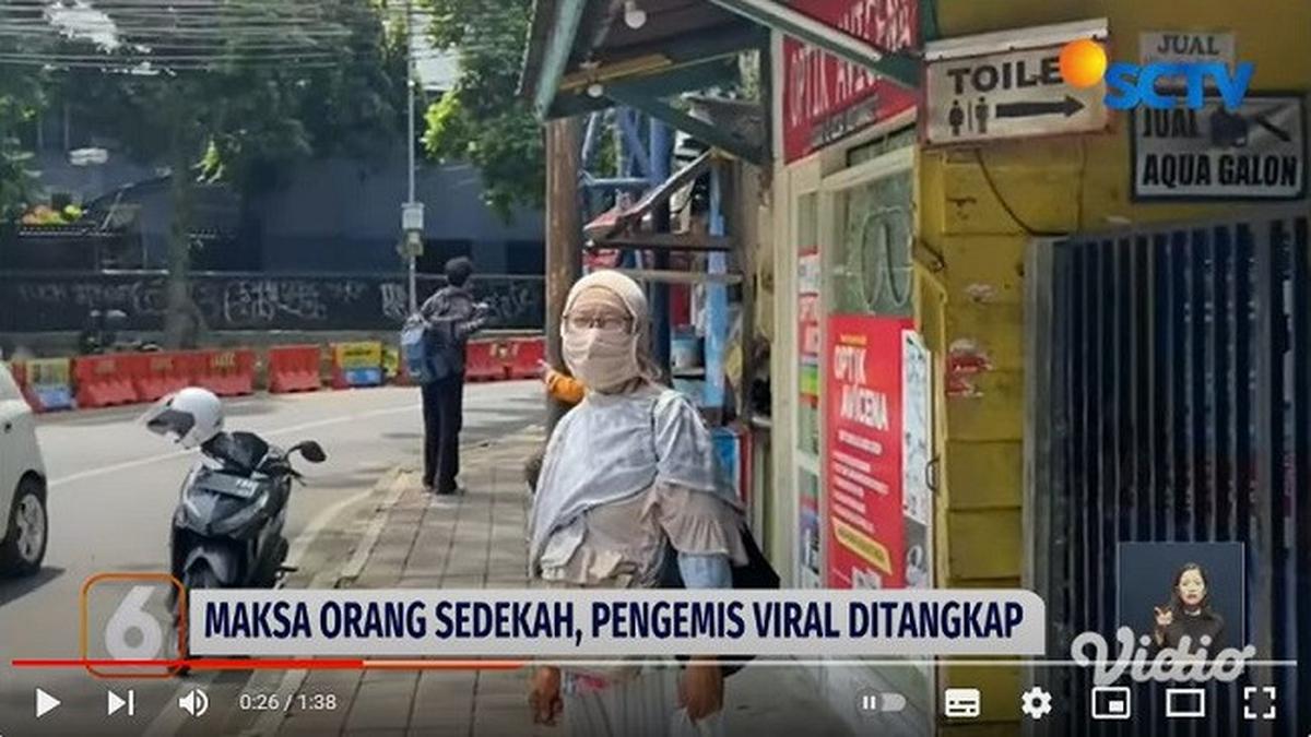 Emak-Emak Pengemis Viral Diamankan di Bogor Terindikasi ODGJ - News ...
