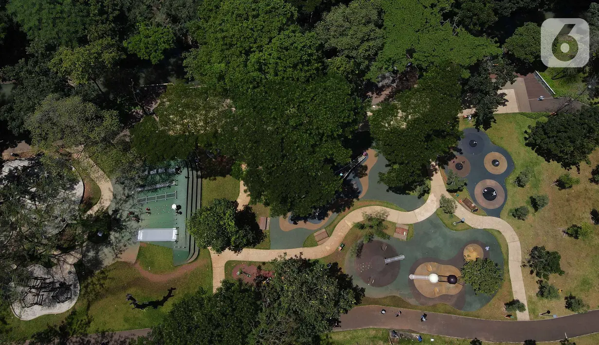 Ruang Terbuka Hijau di Jakarta Ditarget Capai 30 Persen - Foto Liputan6.com