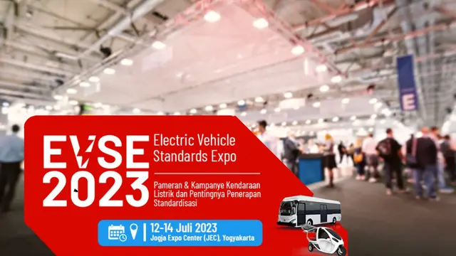 Coba Kendaraan Listrik Terbaru dalam Pameran Kendaraan Listrik EVSE 2023 di Yogyakarta - Jateng ...
