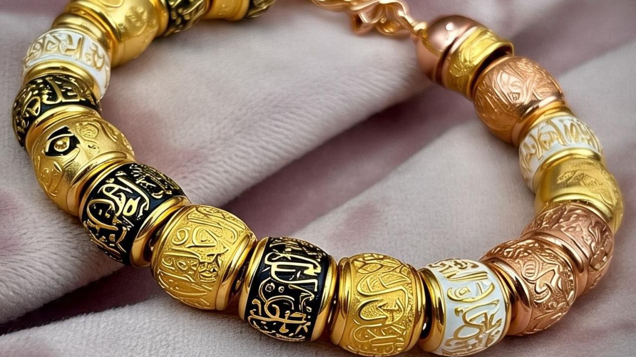 7 Model Gelang Emas Arab Terbaru yang Mewah dan Menawan, Sedang ...