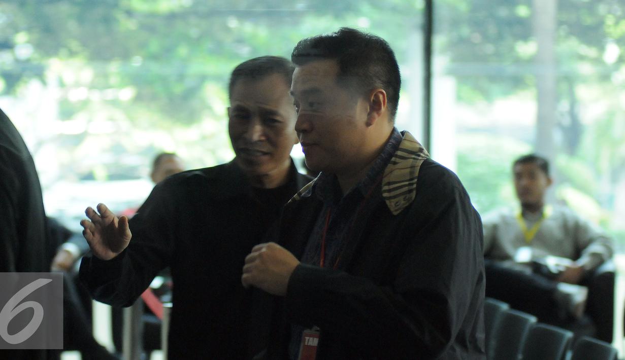 Anak Kandung Aguan Penuhi Panggilan KPK - Foto Liputan6.com