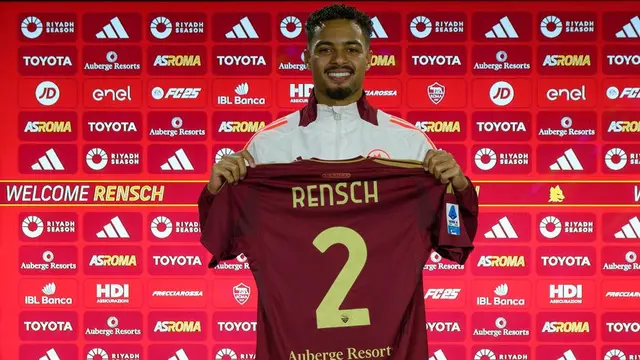 Devyne Rensch Menangis Saat Resmi Jadi Pemain AS Roma - Dunia Bola.com