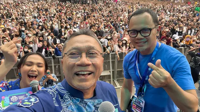 Zulkifli Hasan Hadiri Konser Birukan Langit Indonesia, Festival ...
