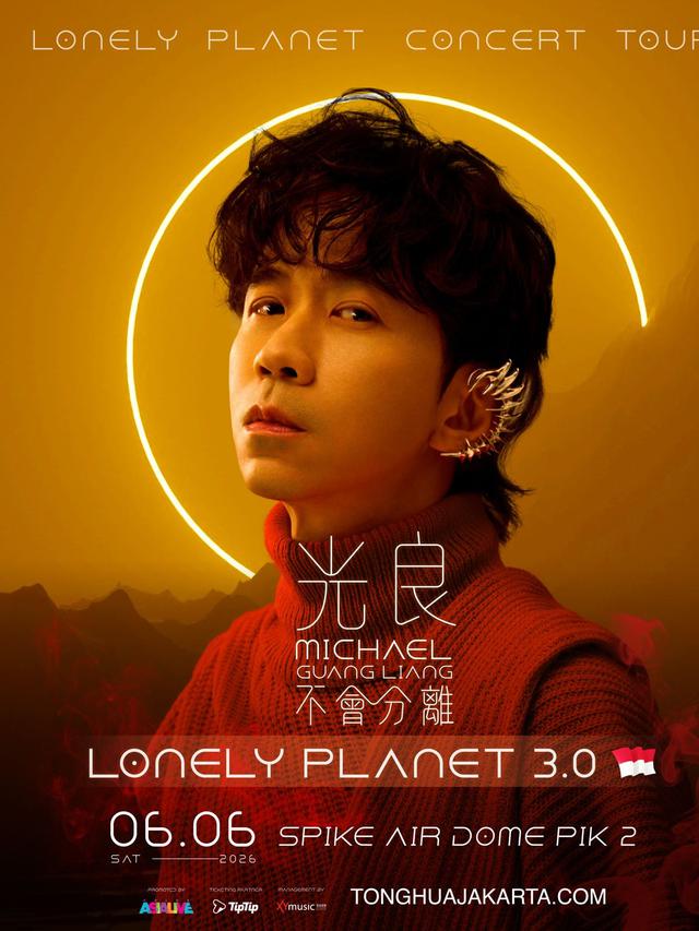 Michael Guang Liang Gelar Konser Lonely Planet 3.0 di Jakarta 6 Juni ...