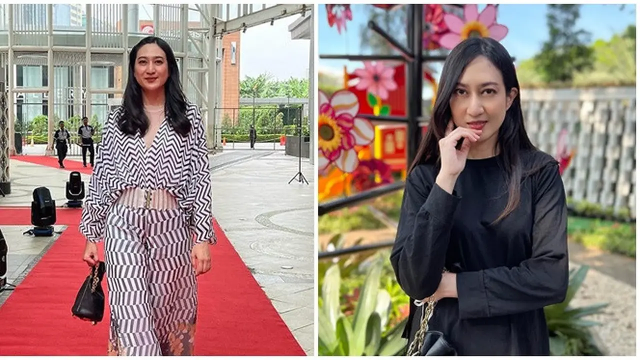 6 Potret Terbaru Helmalia Putri, Masih Betah Melajang di Usia 41 Tahun - Hot Liputan6.com