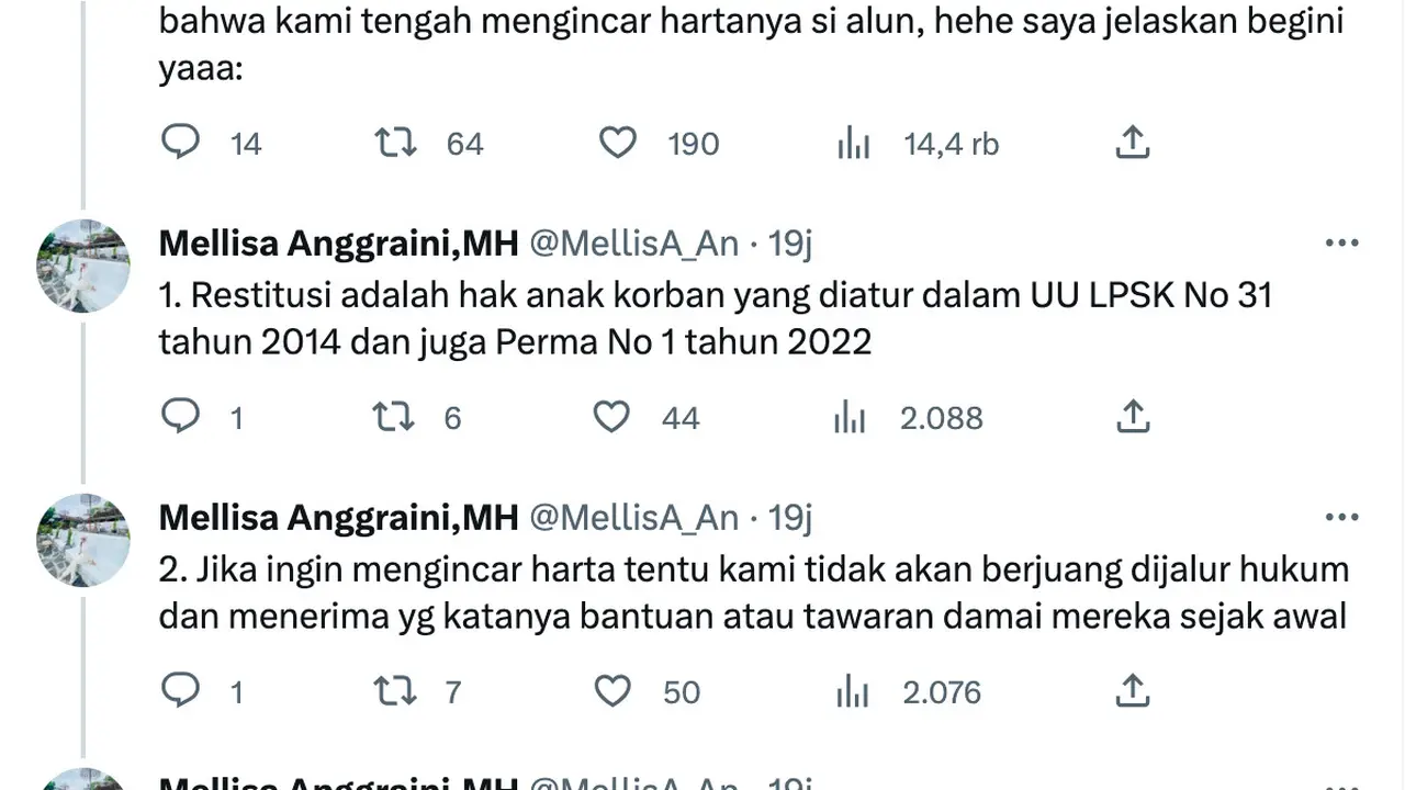 Kubu David Ozora Jawab Tudingan Incar Harta Rafael Alun Trisambodo Ayah ...