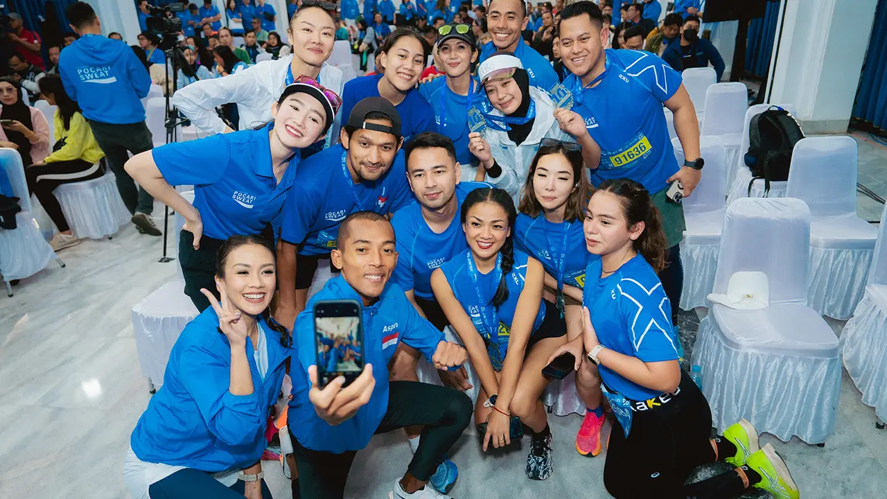 Kemeriahan POCARI SWEAT RUN INDONESIA 2023 yang Diikuti oleh 27.398 ...