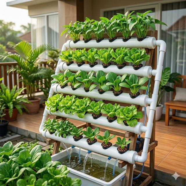 7 Ide Kebun Dapur di Area Jemuran yang Produktif dan Estetis ...