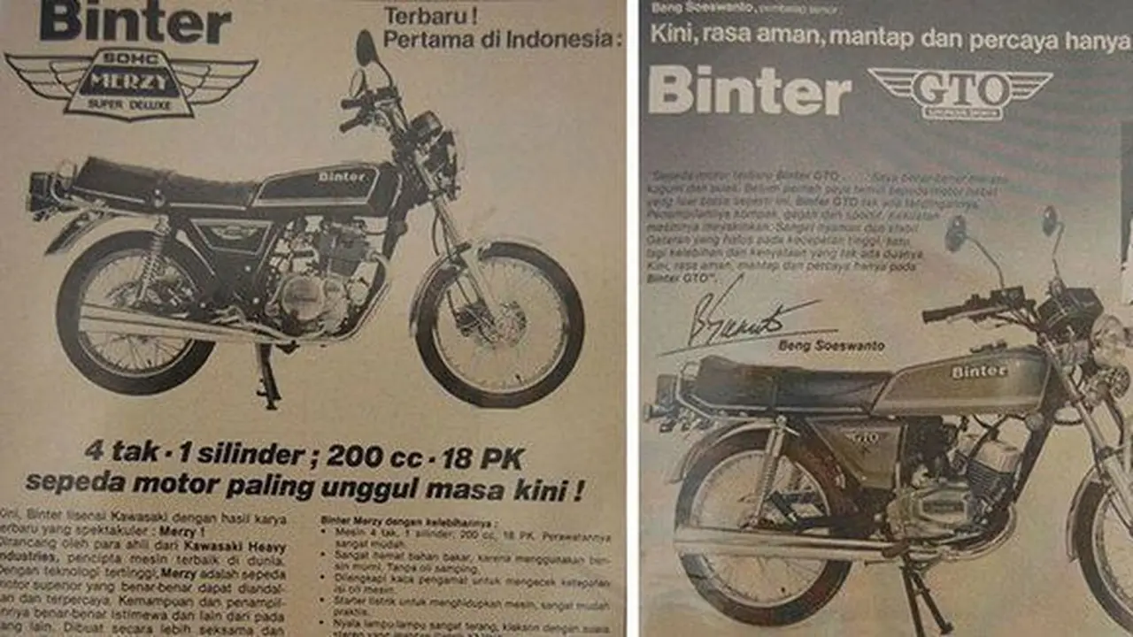 Iklan Jadul Ini Ungkap Teknologi Canggih Kawasaki Binter - Otomotif ...