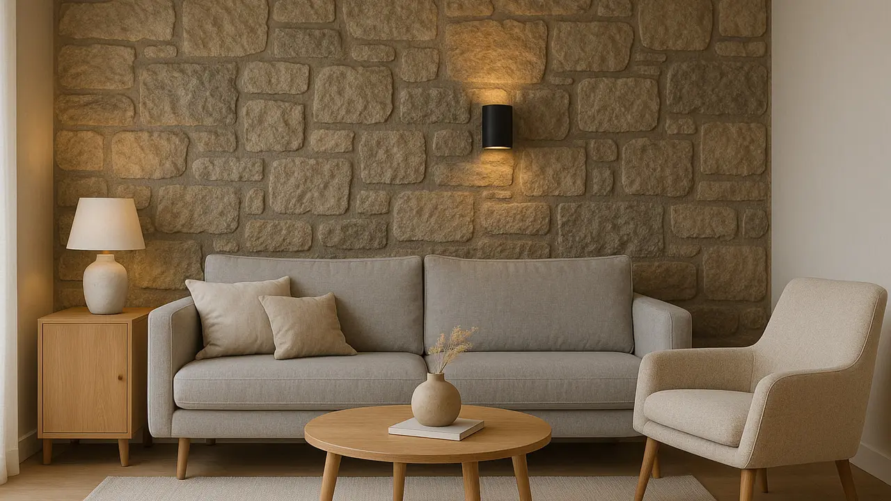 7 Model Dinding Ruang Tamu yang Sedang Ngetren 2025, Fungsional dan ...