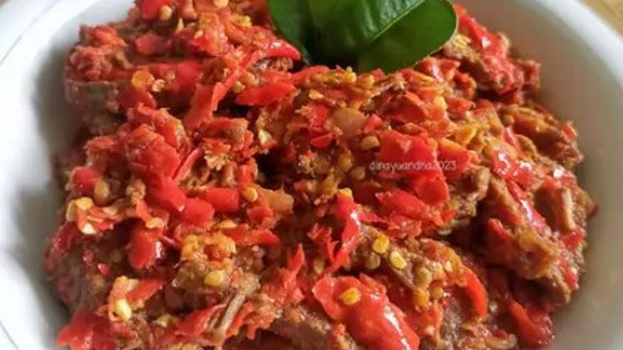 Resep Membuat Dendeng Balado Padang yang Renyah dan Pedas Gurih, Cara yang Mudah Dilakukan
