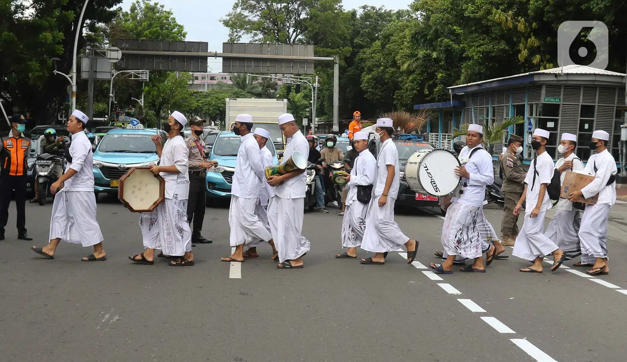 Semarak Pawai Maulid Nabi di Jakarta - Foto Liputan6.com