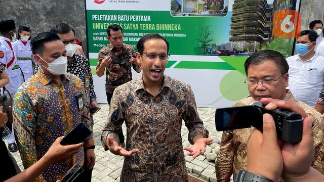 Mendikbudristek Nadiem Makarim Bicara Teknologi Pendidikan di Markas ...