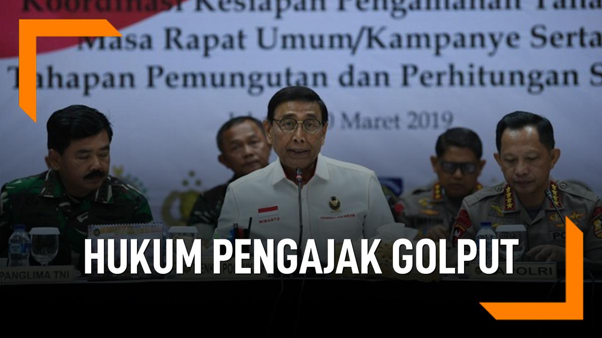 VIDEO: Ini Pasal Yang Mengancam Hukum Pengajak Golput - Hot Liputan6.com