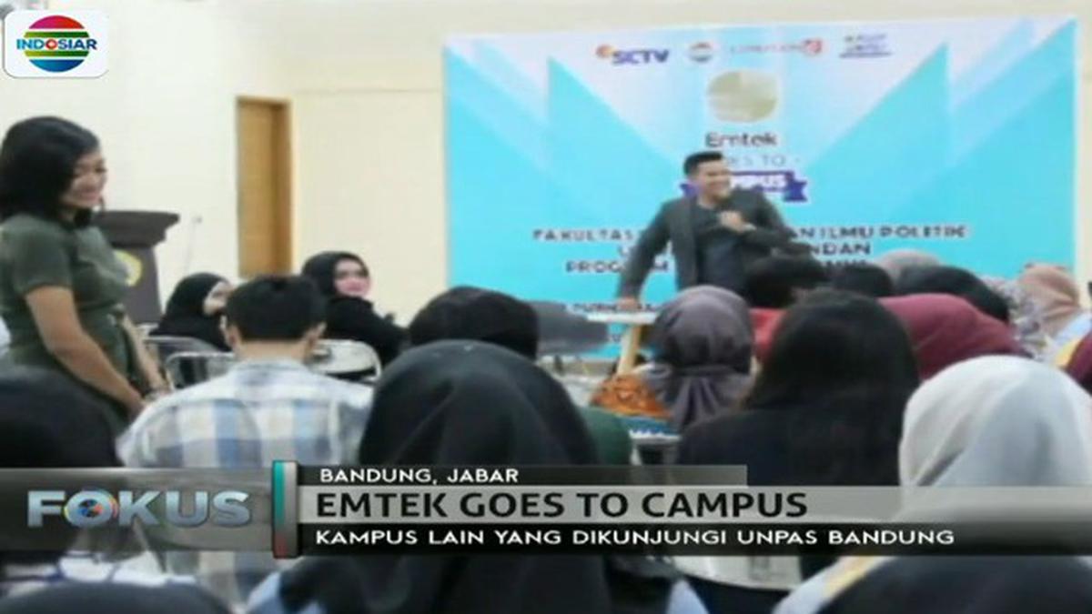 Road Show EMTEK Goes to Campus Sambangi 3 Universitas di Bandung - News ...