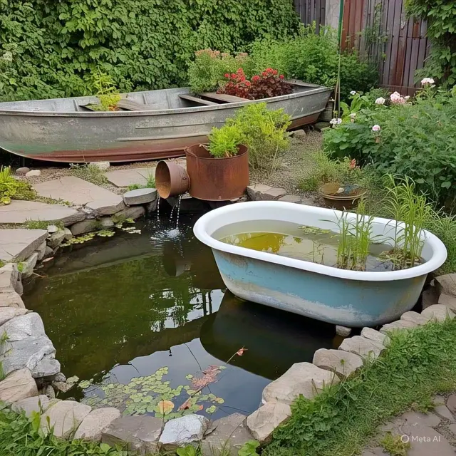 15 Model Kolam Ikan Minimalis Depan Rumah yang Simple dan Menenangkan ...