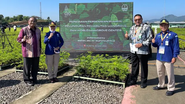 Persemaian Rumpin Diresmikan Jokowi, BMKG: Langkah Konkret Indonesia ...