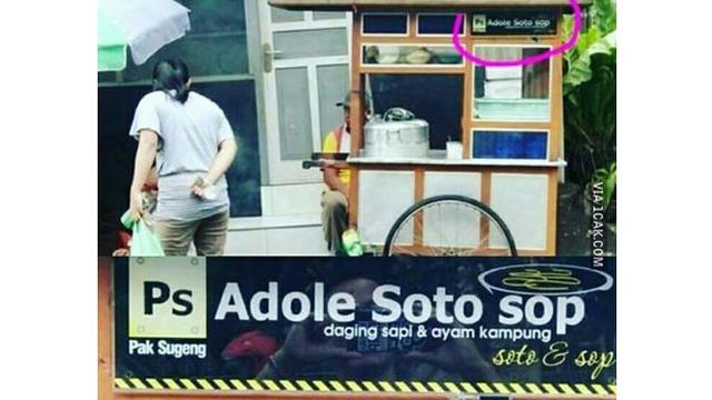 6 Spanduk Penjual Soto Ini Kreatif Sekaligus Kocak - Hot Liputan6.com