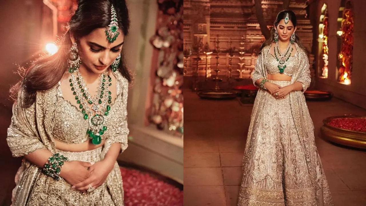 6 Gaya Pesohor dengan Pakaian Sari India di Pesta Pra Nikah Anak ...